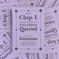 Johannise typeface · Kenneth Ormandy