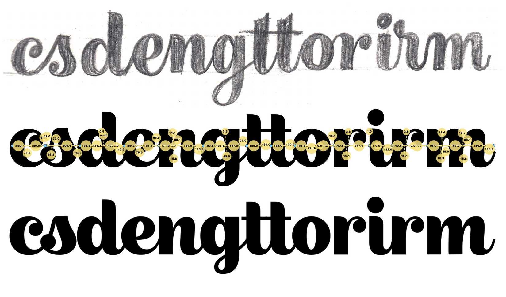 Efficient Web Type, c. 1556 · Kenneth Ormandy